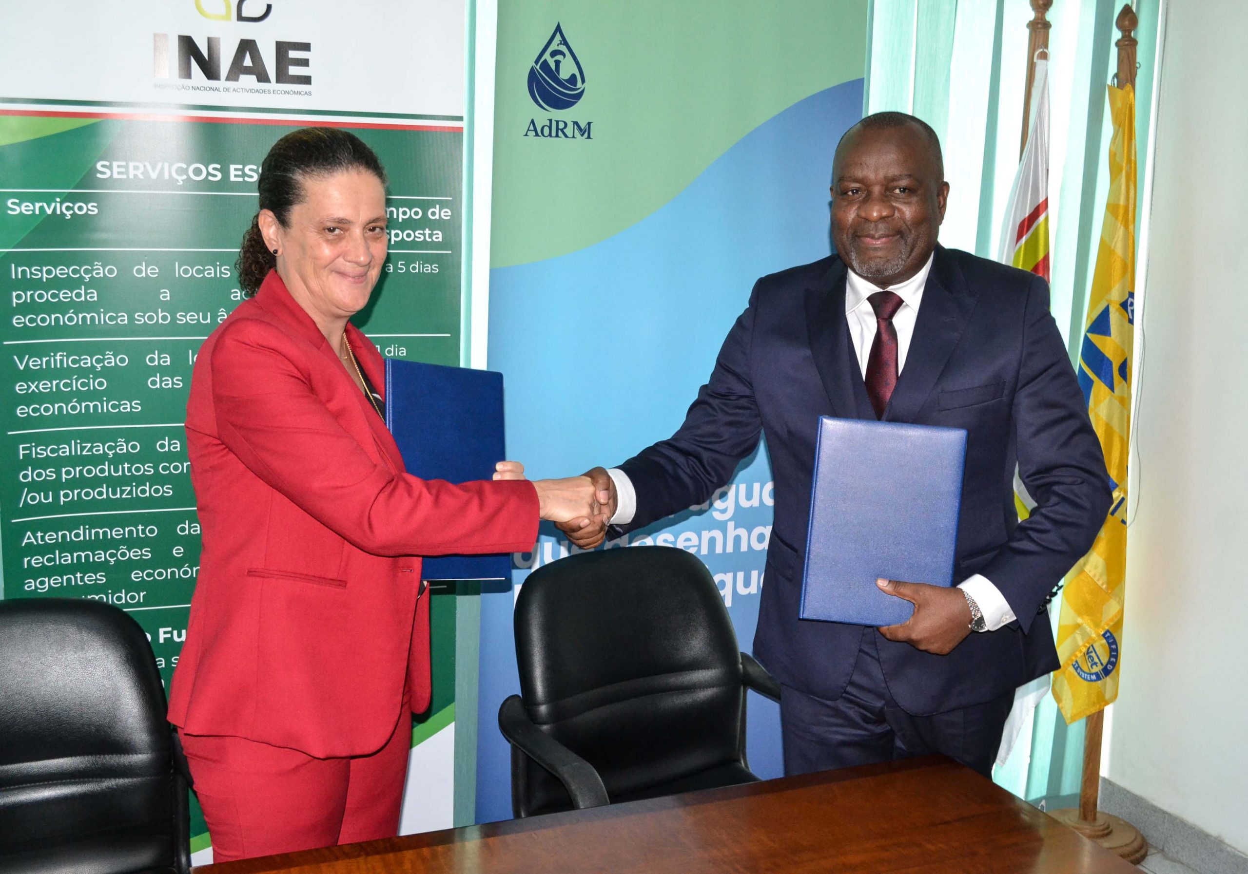 Águas de Maputo e INAE estabelecem parceria